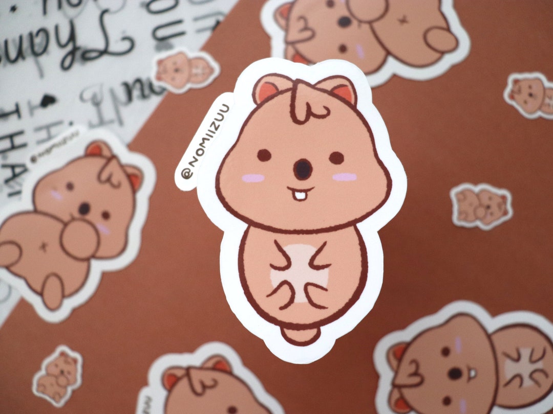 SKZOO Han Quokka KPOP Stray Kids SKZ Die Cut Individual Vinyl Sticker ...