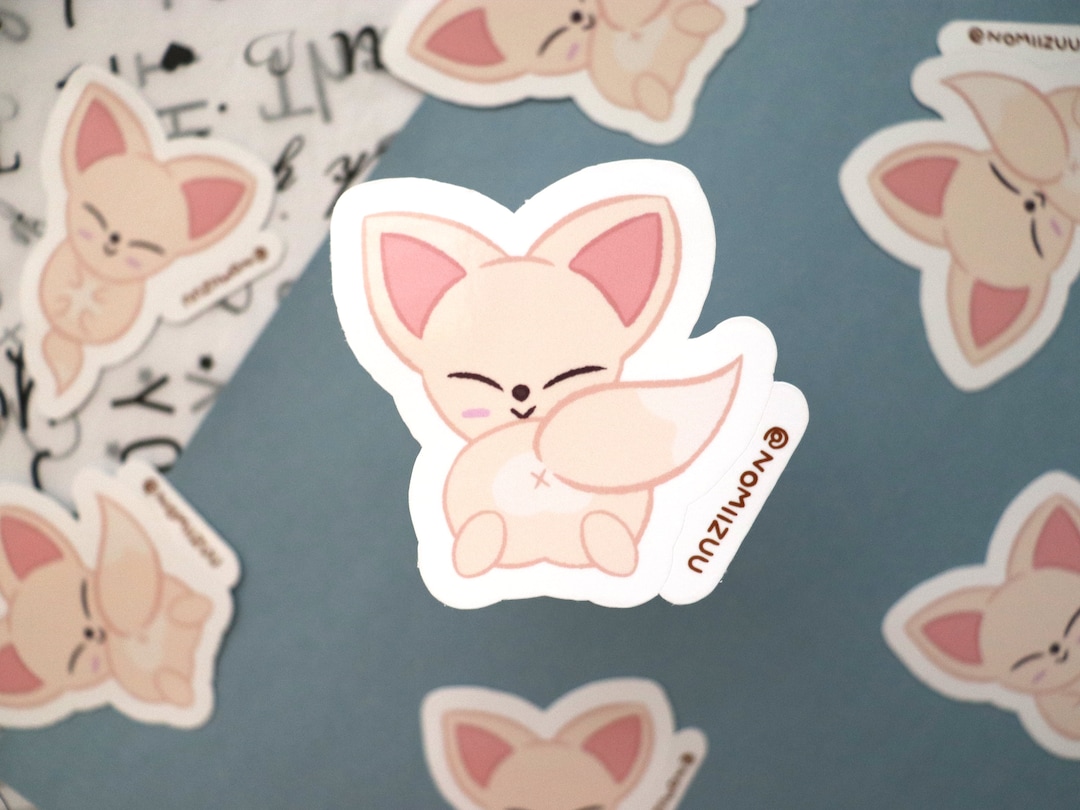 SKZOO I.N Foxi.ny KPOP Stray Kids SKZ Die Cut Individual Vinyl Sticker ...