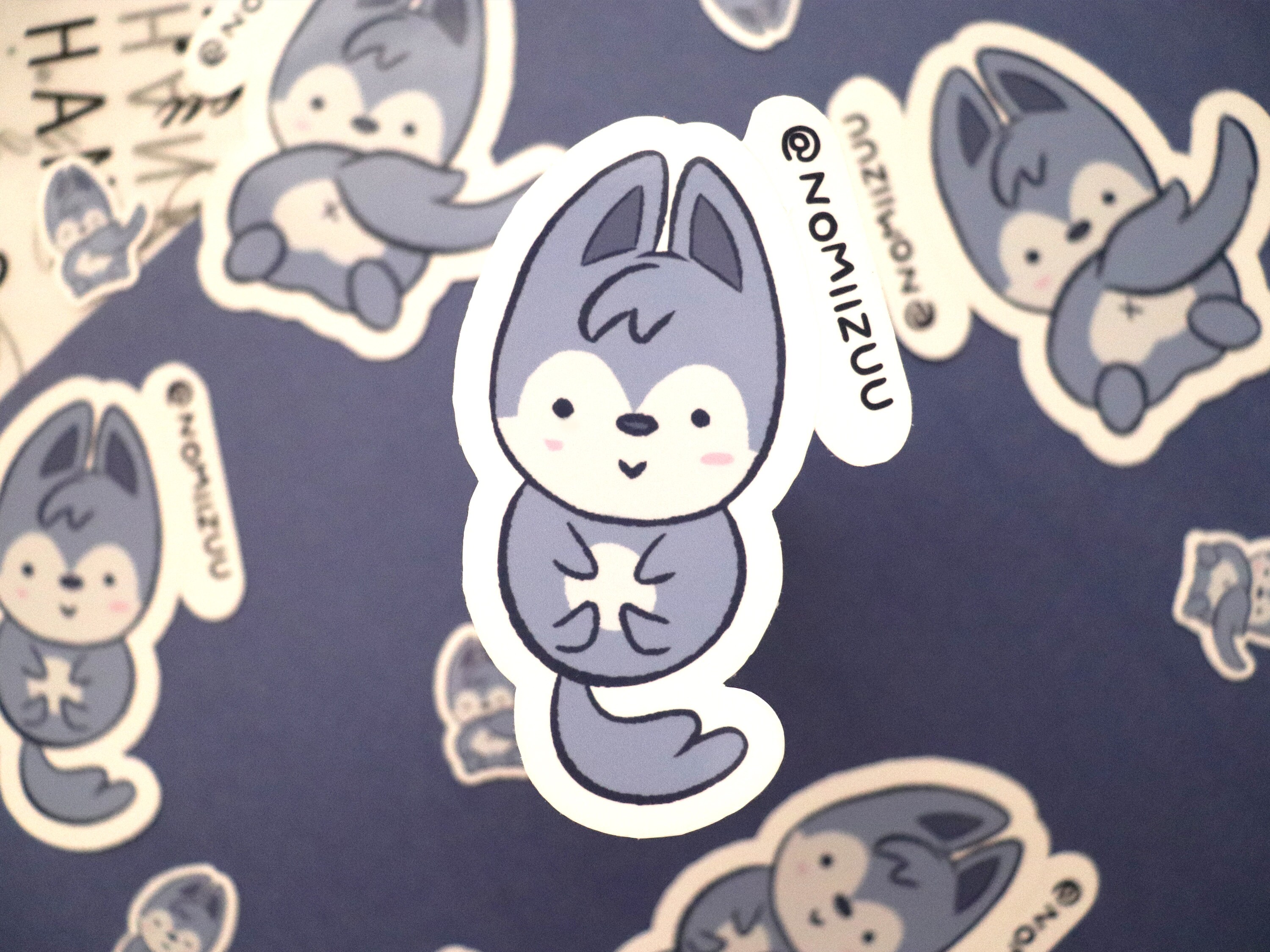 SKZOO Bangchan Wolf Chan KPOP Stray Kids SKZ Die Cut Individual Vinyl ...