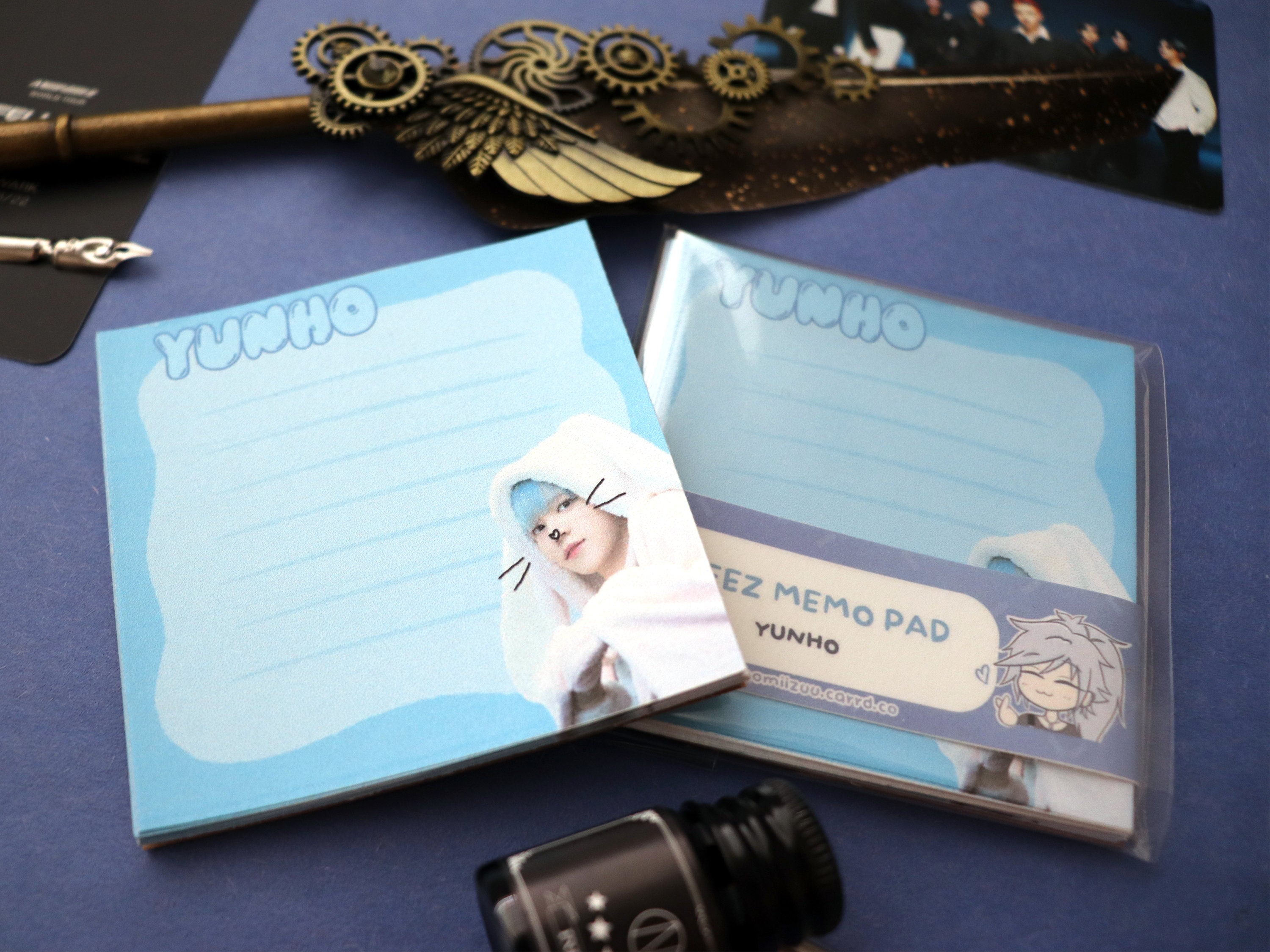 ATEEZ Member KPOP Memo Pad Notepad - 30 Pages Each - Etsy