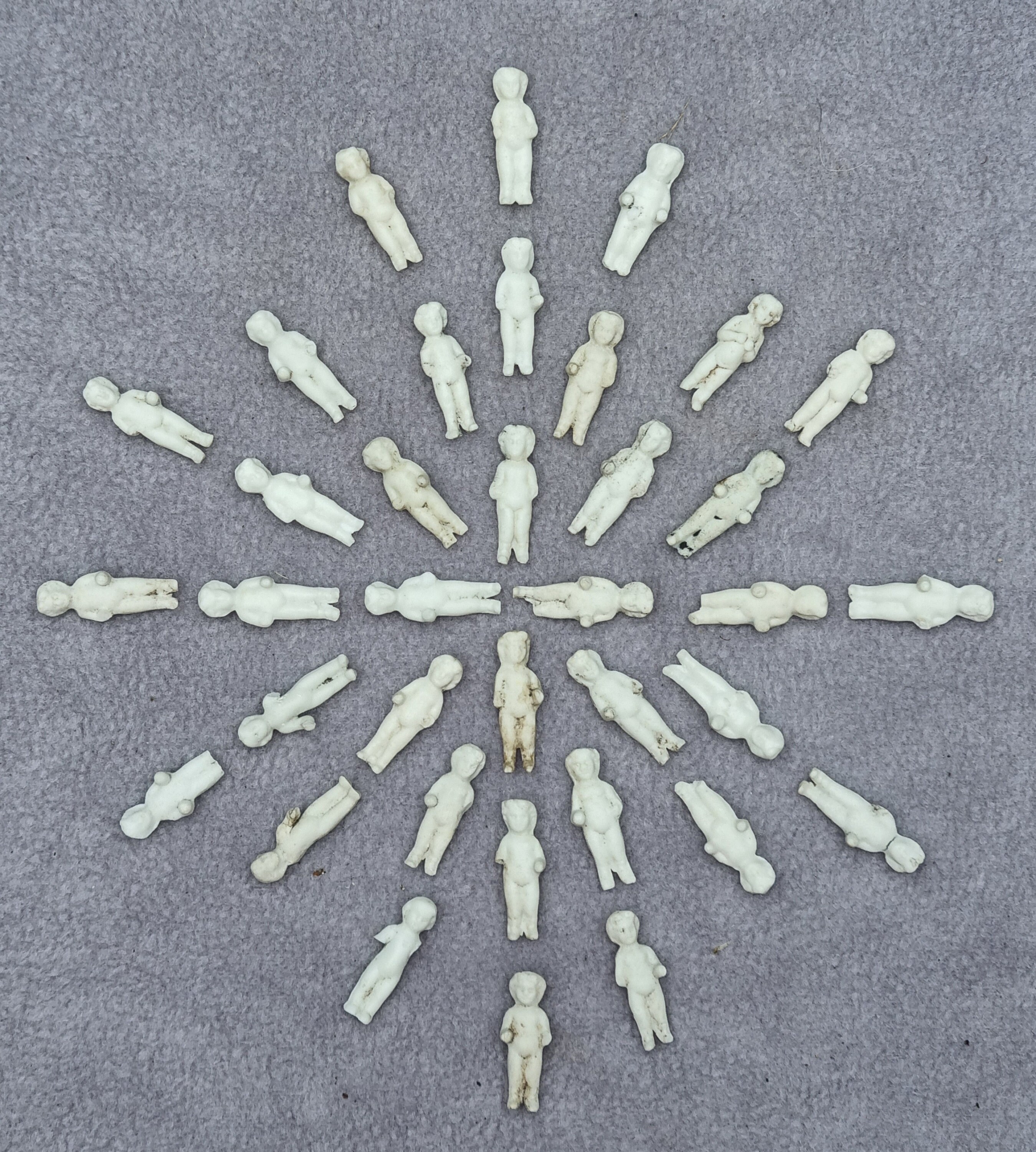 Teeny Tiny Pudding Dolls/frozen Charlotte (with Slight Damage) - Etsy UK