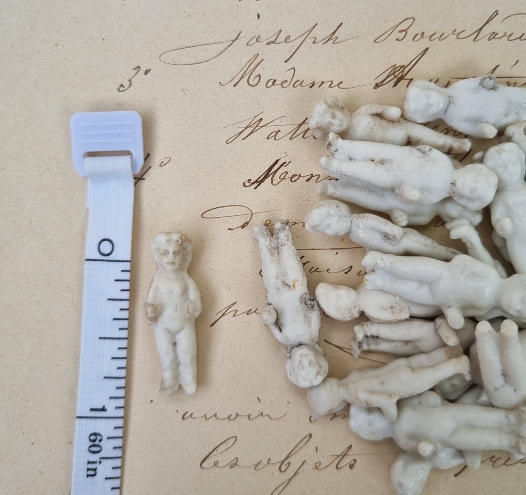 Teeny Tiny Pudding Dolls/frozen Charlotte (with Slight Damage) - Etsy