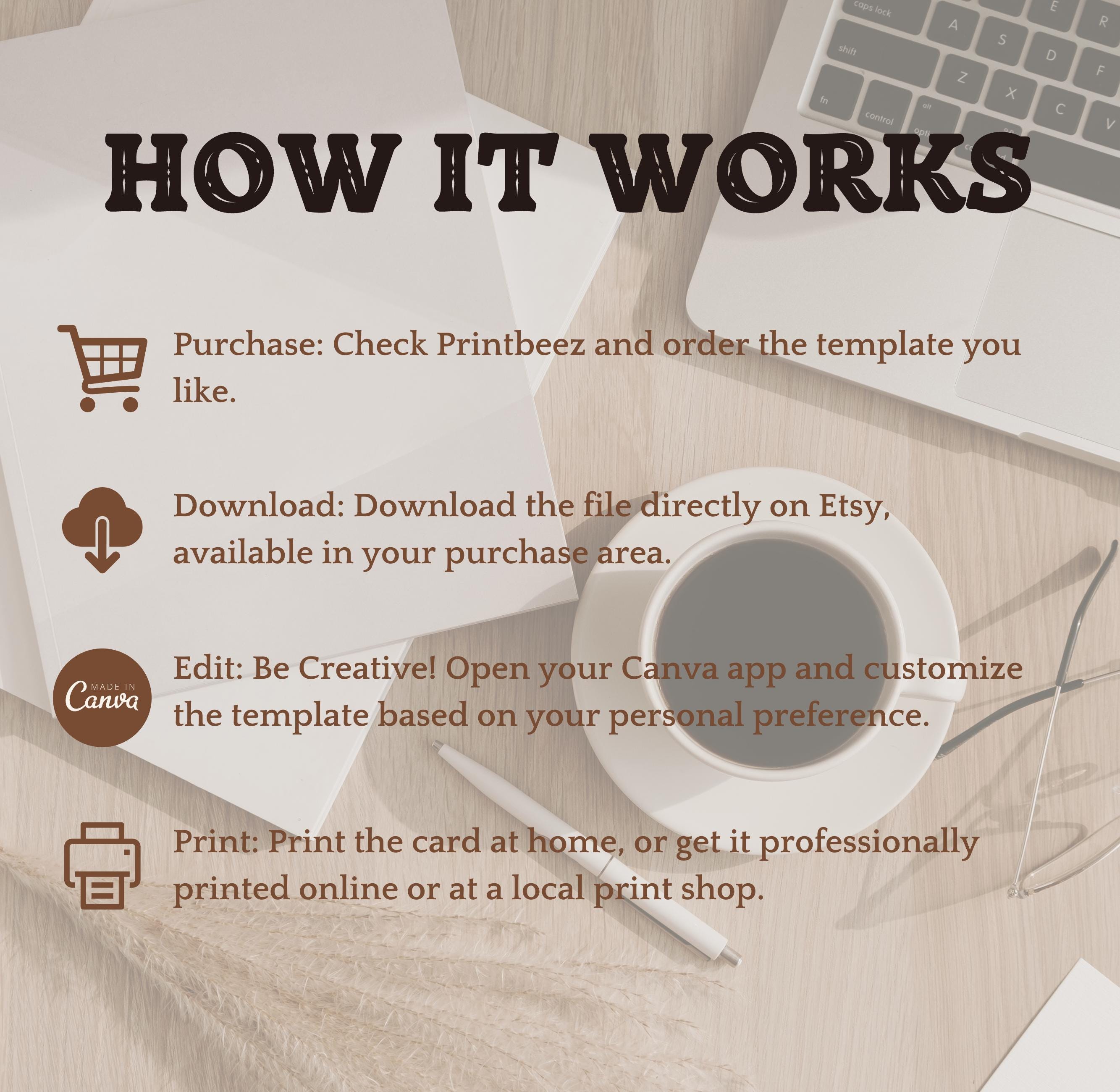 Retro Customer Coupon Card, Client Discount Card for Small Business ...
