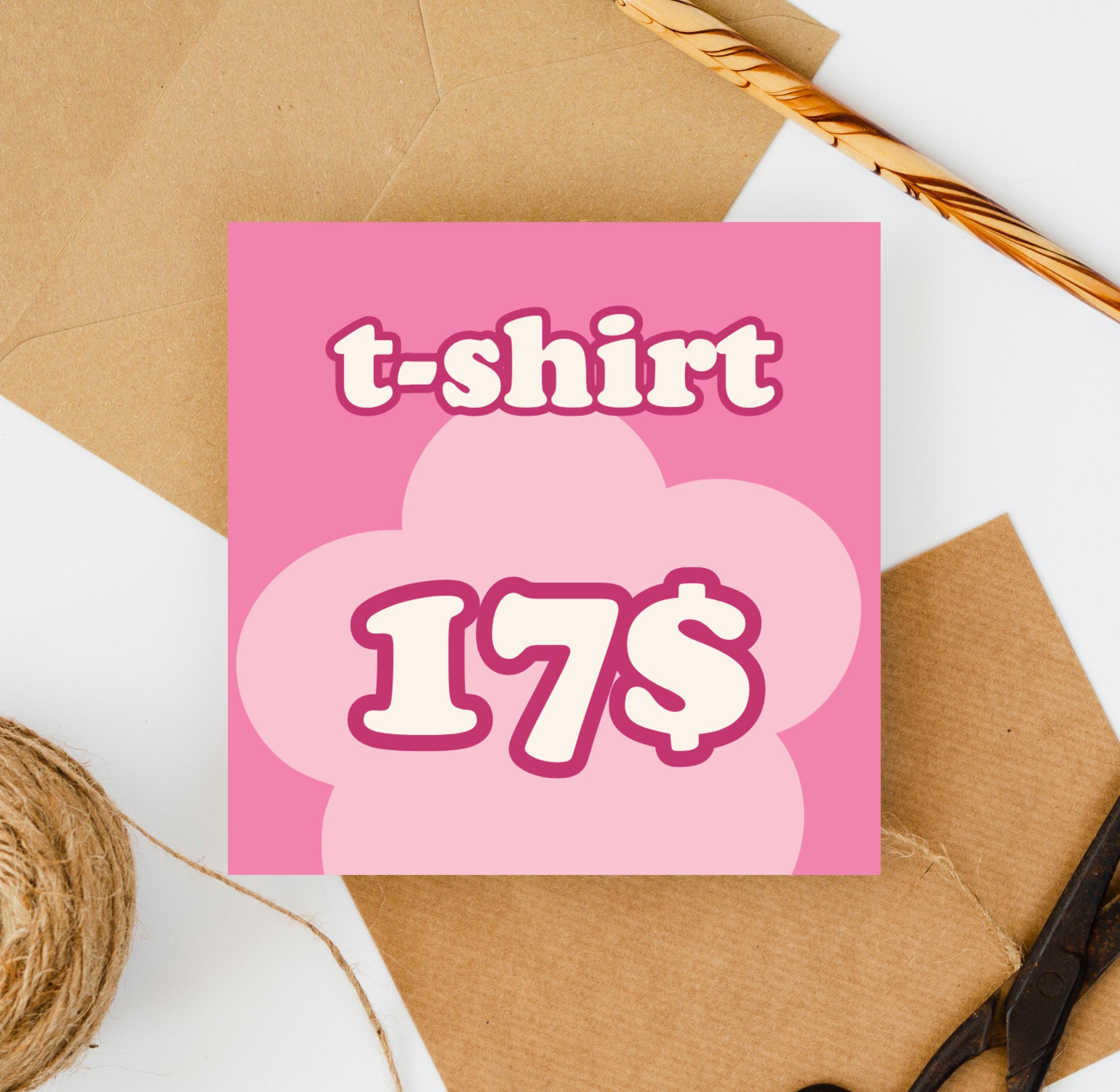 Cute Price Display Card Template, Editable Vendor Table Top Sign Canva ...