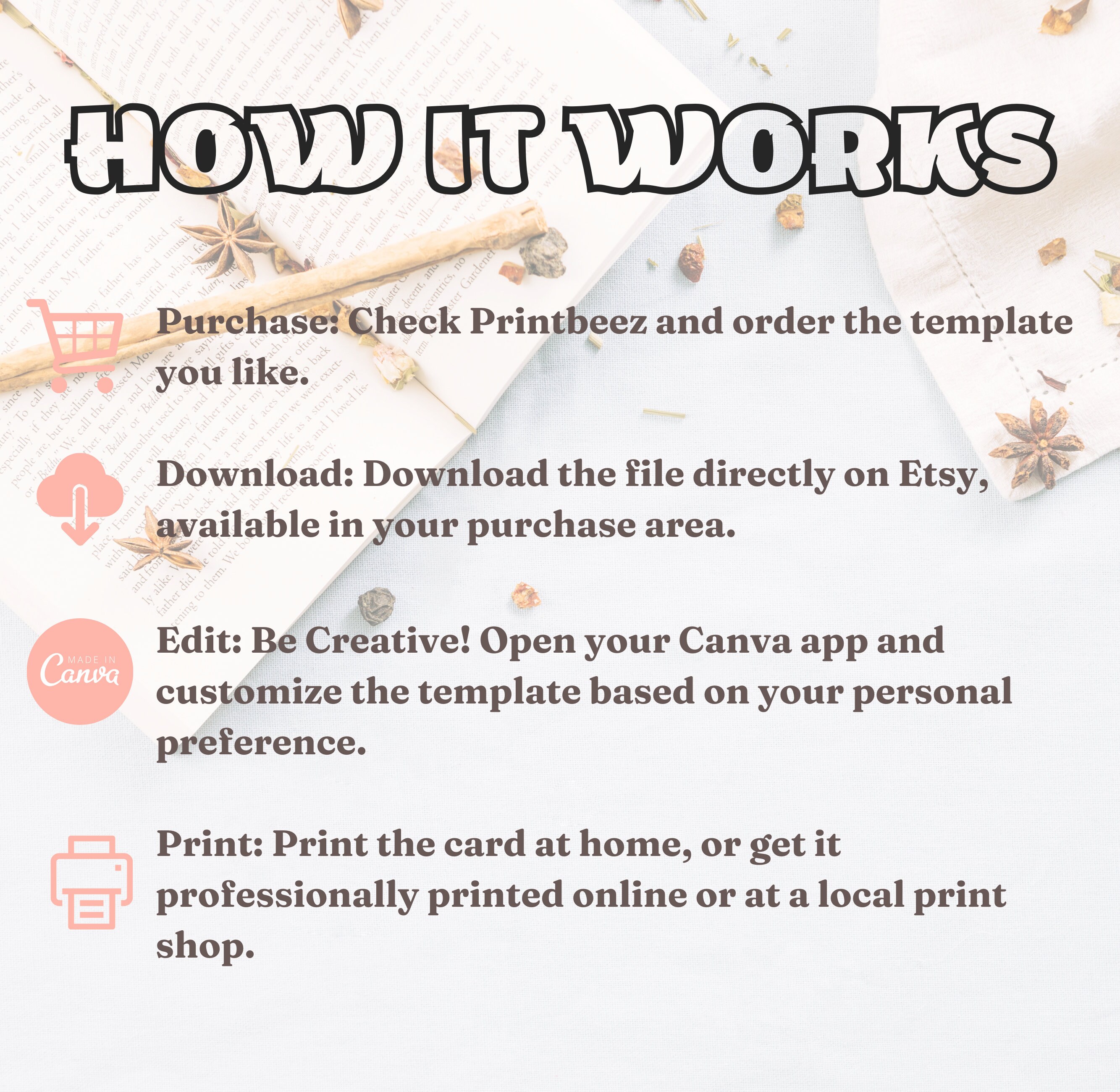 Loyalty Card Template, Printable Customer Rewards Card Design, Editable ...