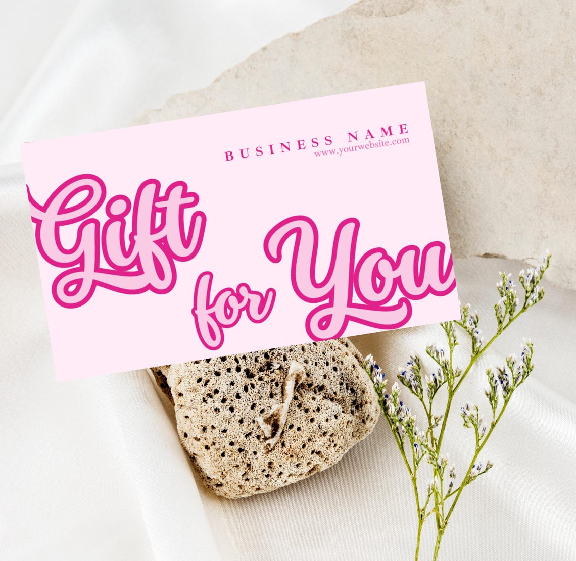 Coupon Card Template, Editable Small Business Promotion Voucher Canva ...