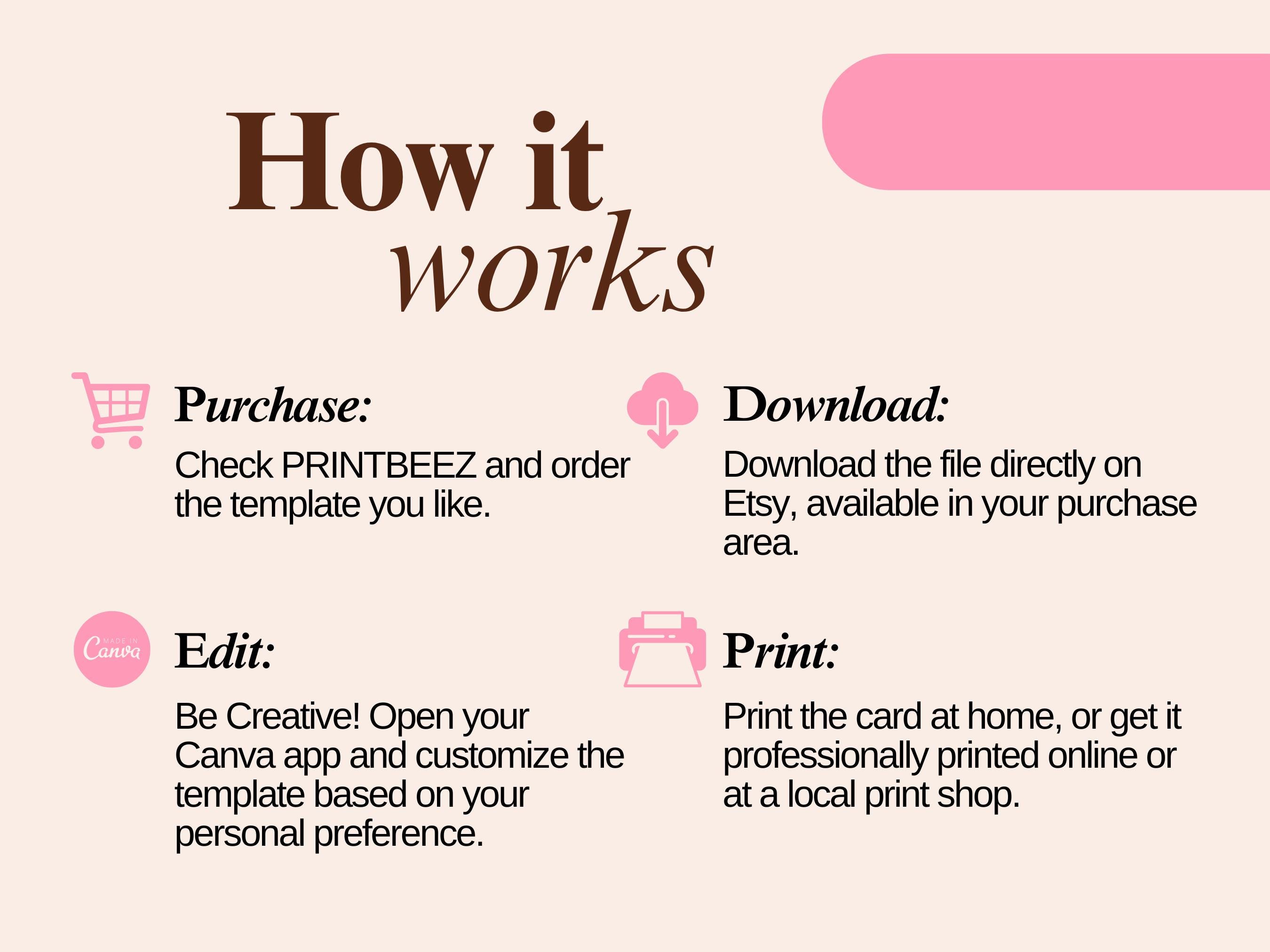 Coupon Card Template, Editable Small Business Promo Card, Canva ...