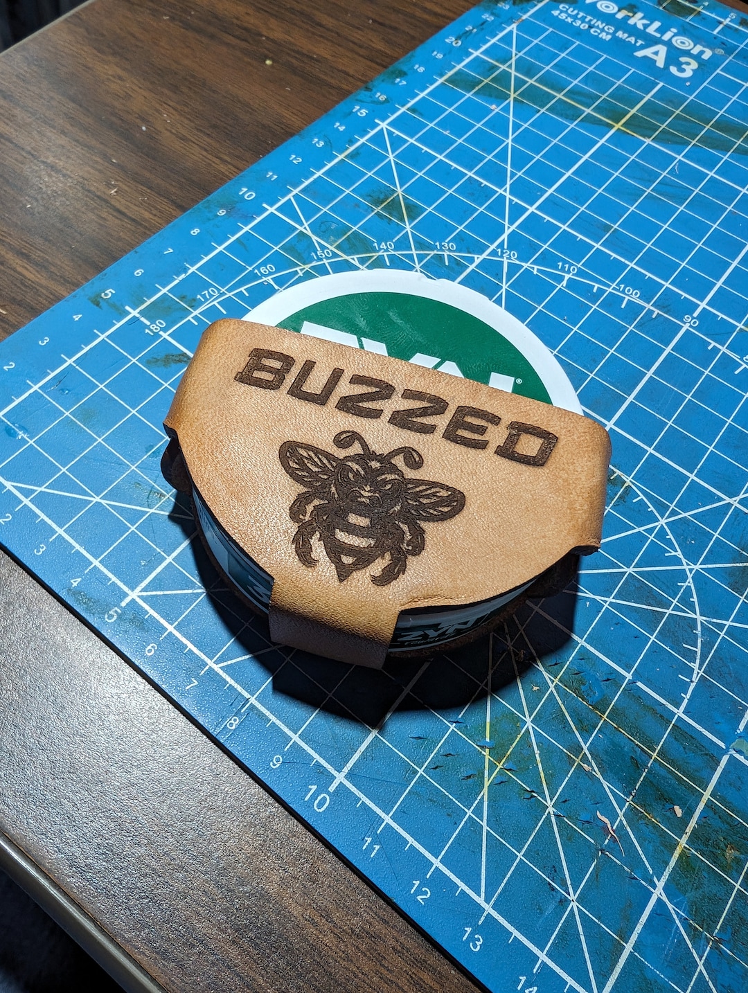 Leather Dip Can Digital Patter for Lasers - Etsy
