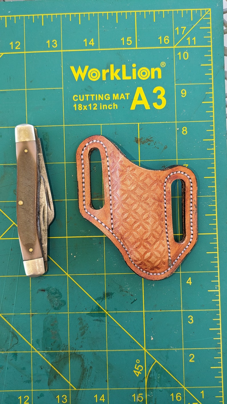 Knife Sheath Layout DXF & SVG Digital Only - Etsy