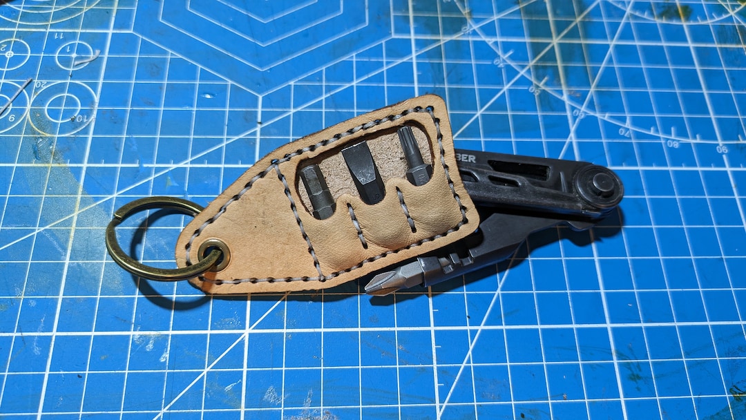 Bit Holder Key Chain DXF & SVG Digital Only. EDC. Laser Cut File - Etsy