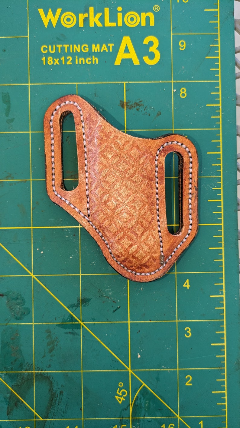 Knife Sheath Layout DXF & SVG Digital Only - Etsy