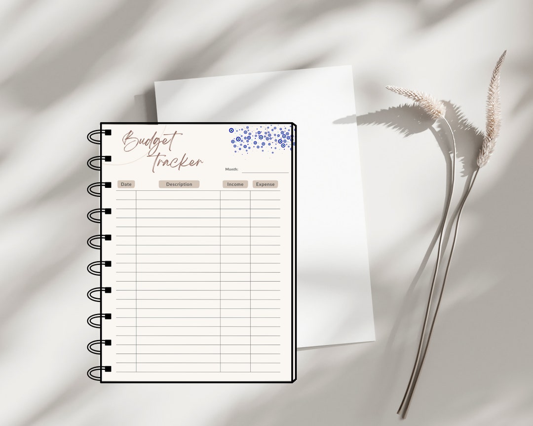 Evil Eye Budget Tracker printable - Etsy