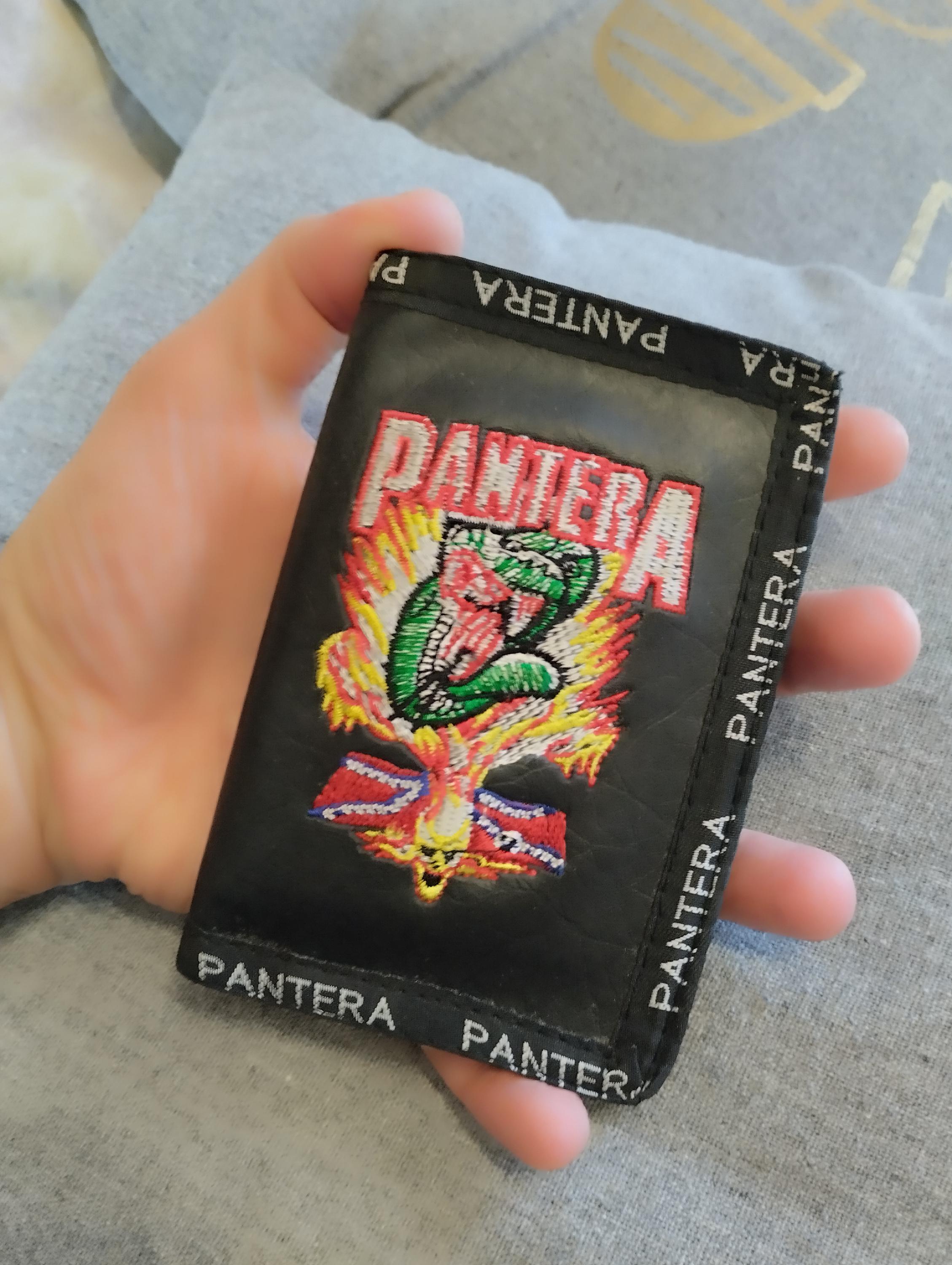 Pantera the Great Southern Trendkill, Vintage 90s Embroidered Wallet ...
