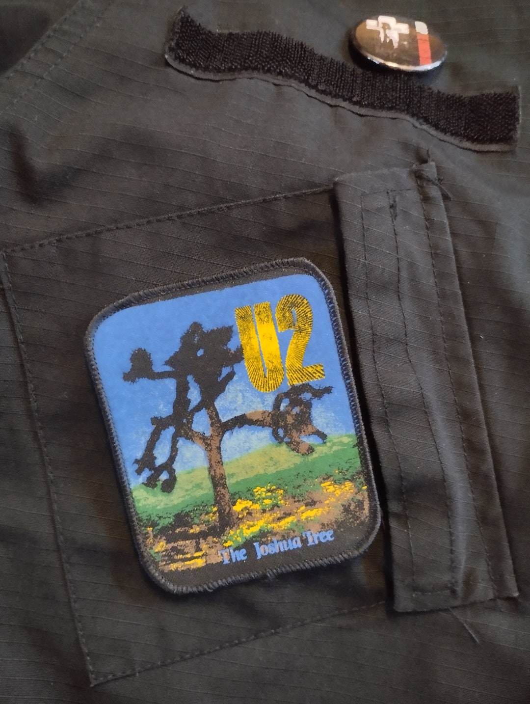 U2 Vintage Patch 80S, the Joshua Tree Sew on Patch Vintage 80S, Deadstock Never Used, Beautiful ...