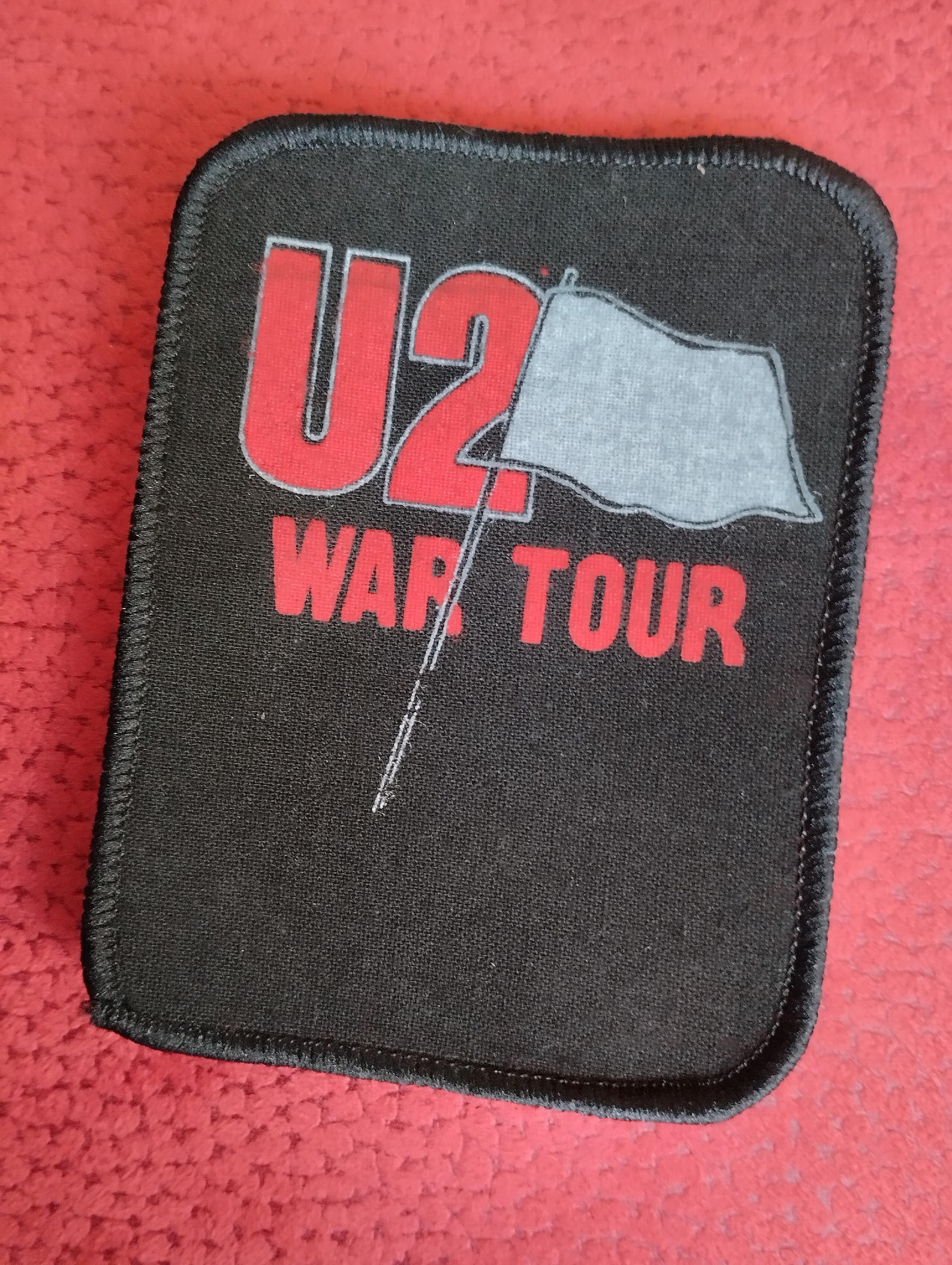 U2 War Tour Vintage 80S Patch, Sew on Patch Genuine Vintage 80s, for ...