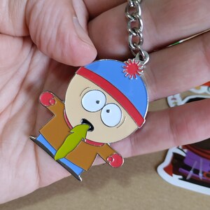 South Park 2000 Stanley Marsh Vintage 00s Keychain Metal Enamel ...