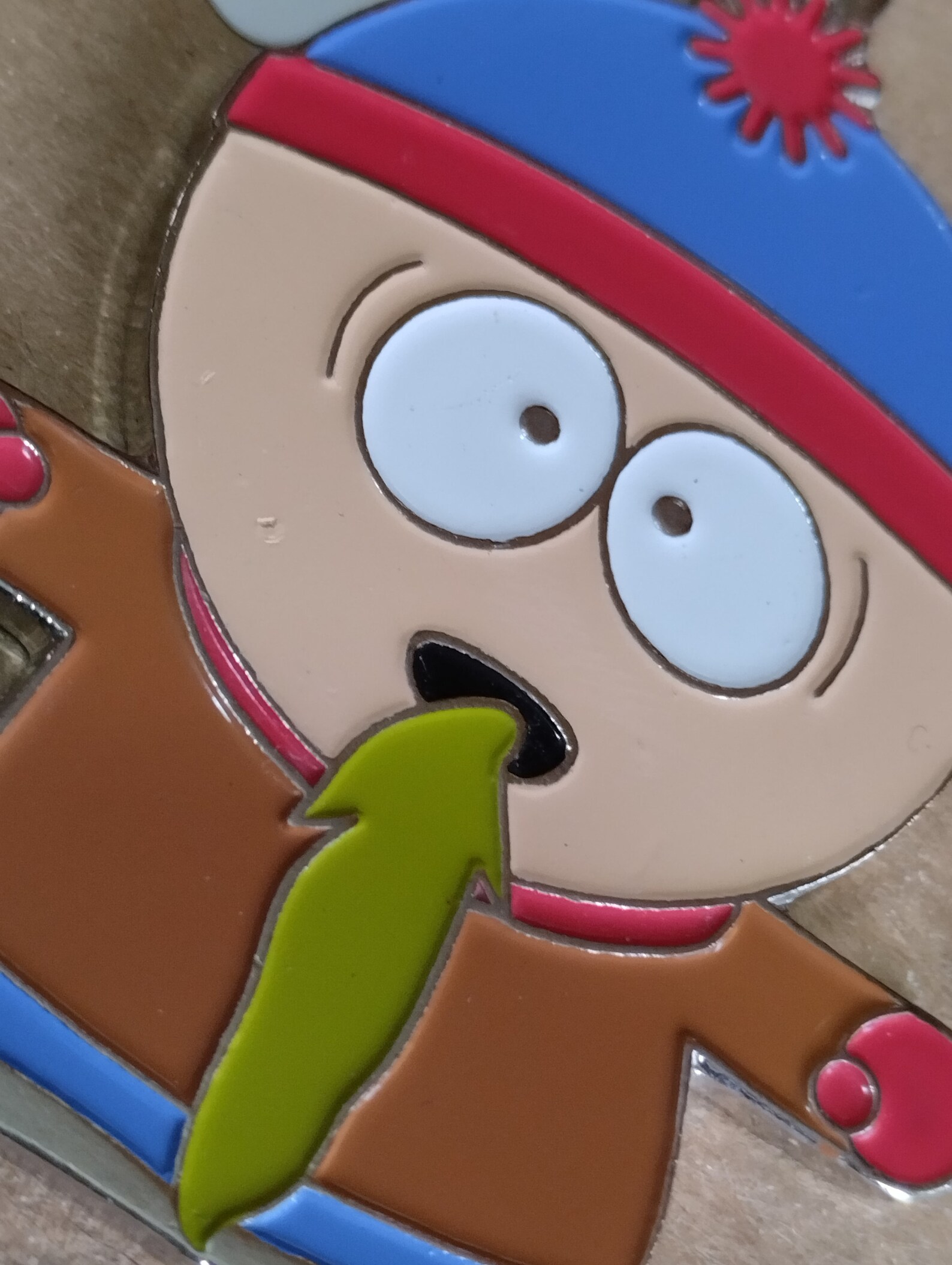 South Park 2000 Stanley Marsh Vintage 00s Keychain Metal Enamel ...