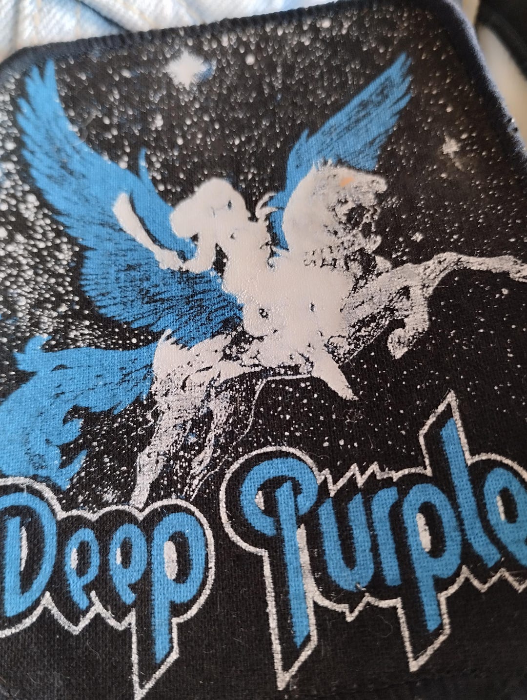 Deep Purple, Vintage 80s Sew on Patch, Deadstock Never Used, Amazing ...