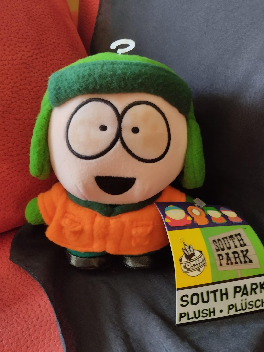 South Park 1999 Kyle Broflovski 6. 6inch Plush Toy, Whit Tag Label ...