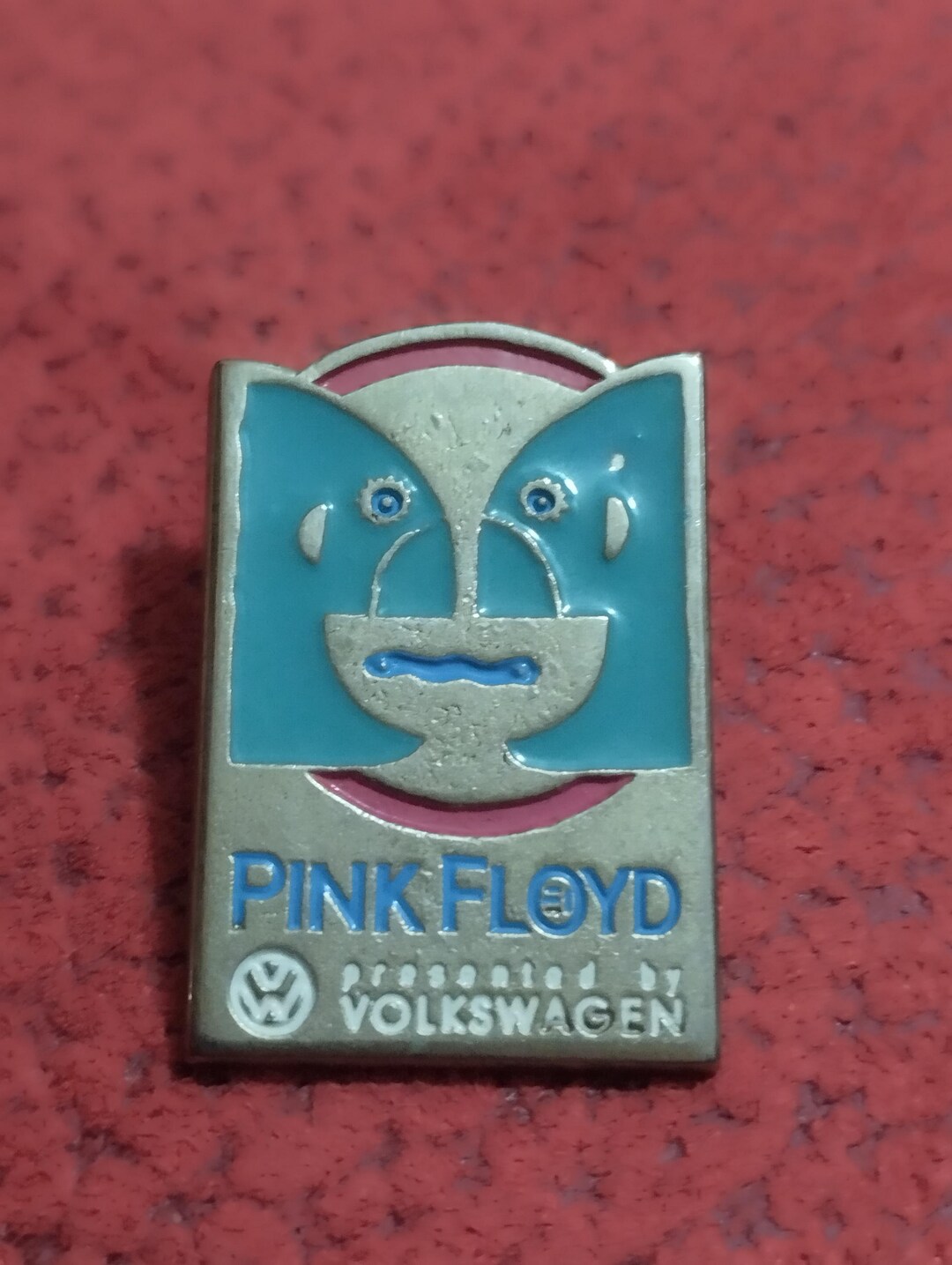 Pink Floyd the Division Bell, Enamel Metal Pin Vintage 90s, Volkswagen ...