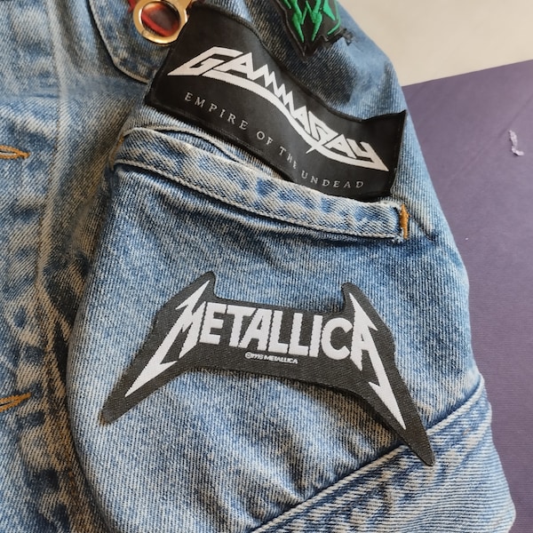 Metallica Patches - Etsy