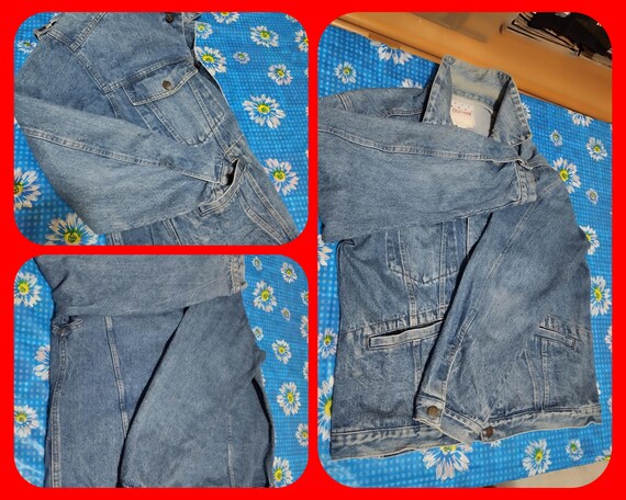 Outsider denim Trucker jacket vintage early 80s size … - Gem