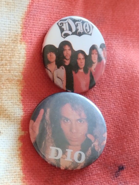 Ronnie James Dio Buttons