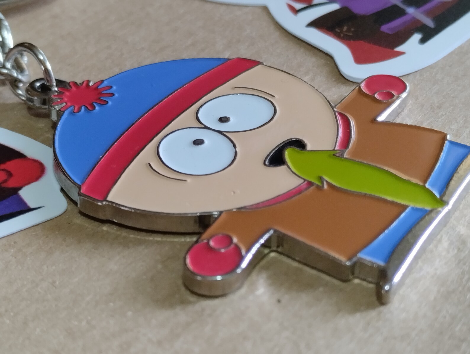 South Park 2000 Stanley Marsh Vintage 00s Keychain Metal Enamel ...