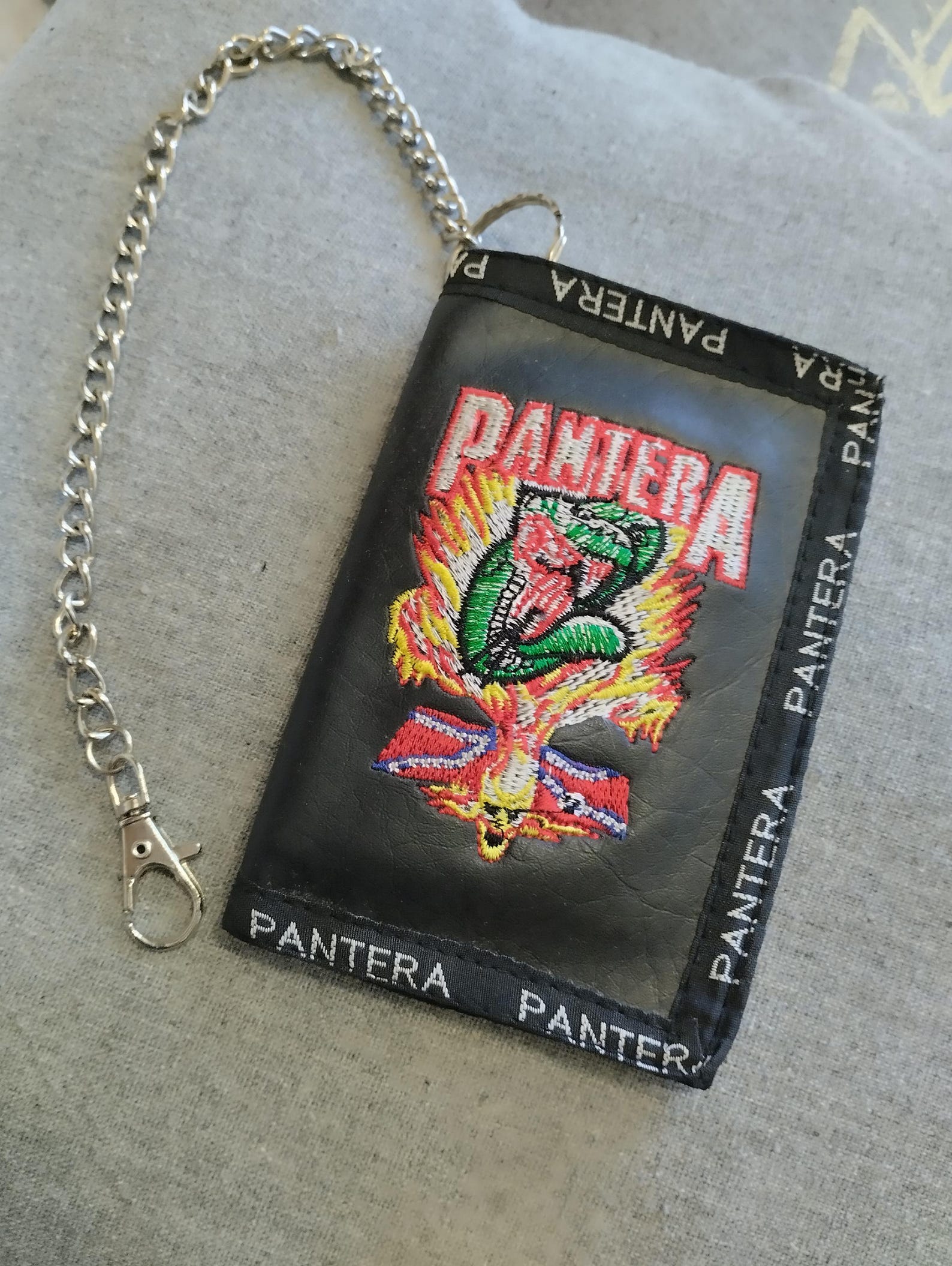 Pantera the Great Southern Trendkill, Vintage 90s Embroidered Wallet ...