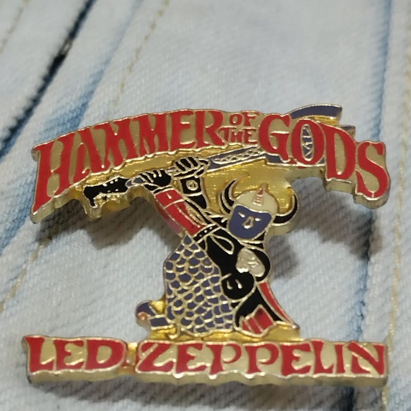 Led Zeppelin Pin - Etsy