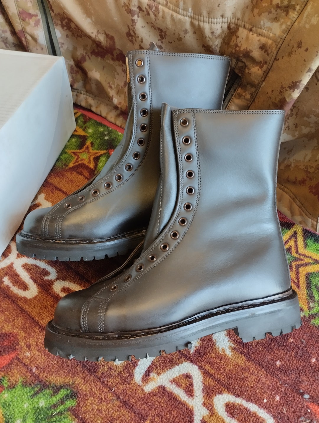 Combat Boots, Small Number, Military of the Italian Paratroopers in ...