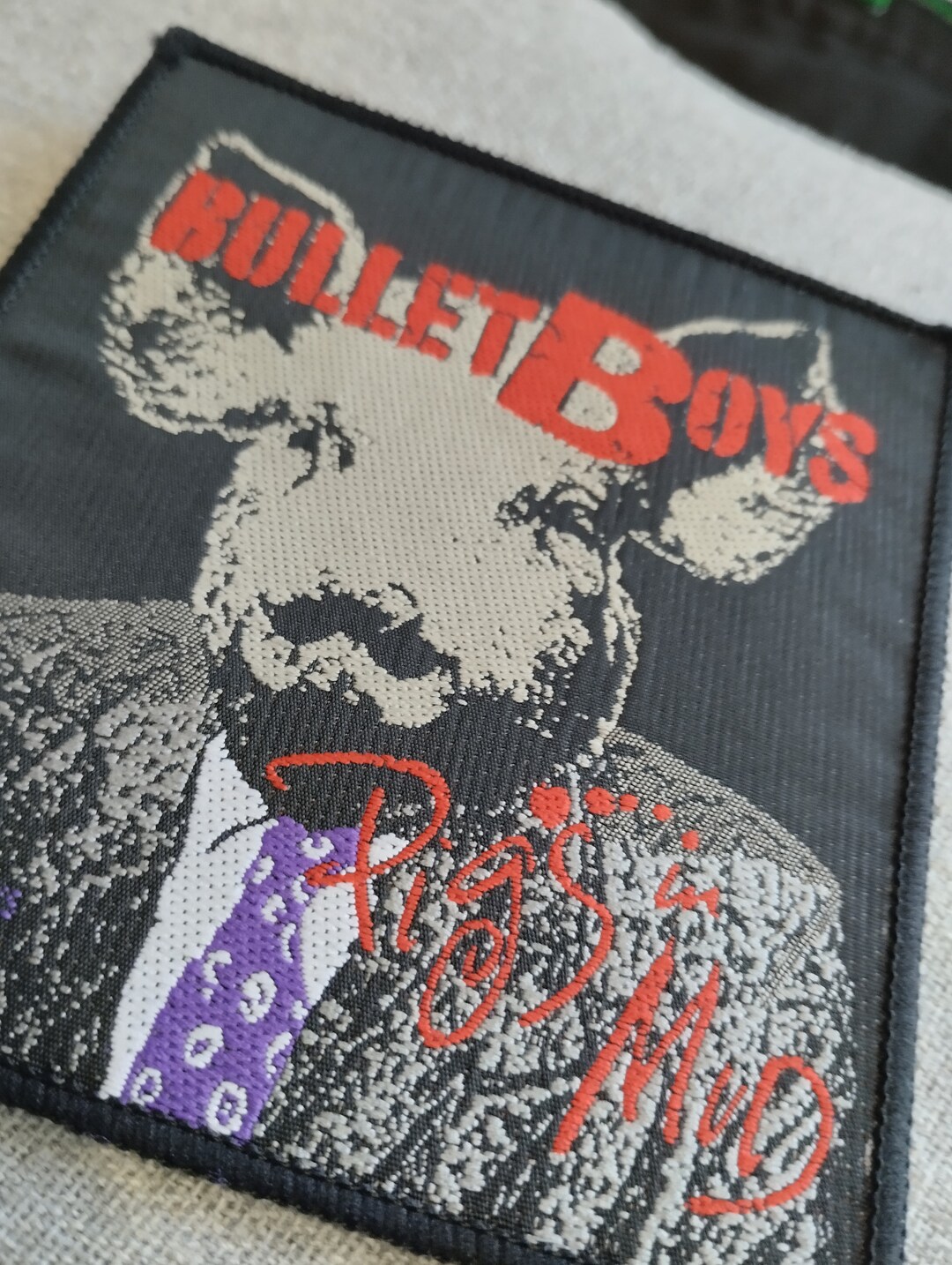 Bulletboys 1991 Pigs in Mud, Vintage 90s Patch, Deadstock, Original ...