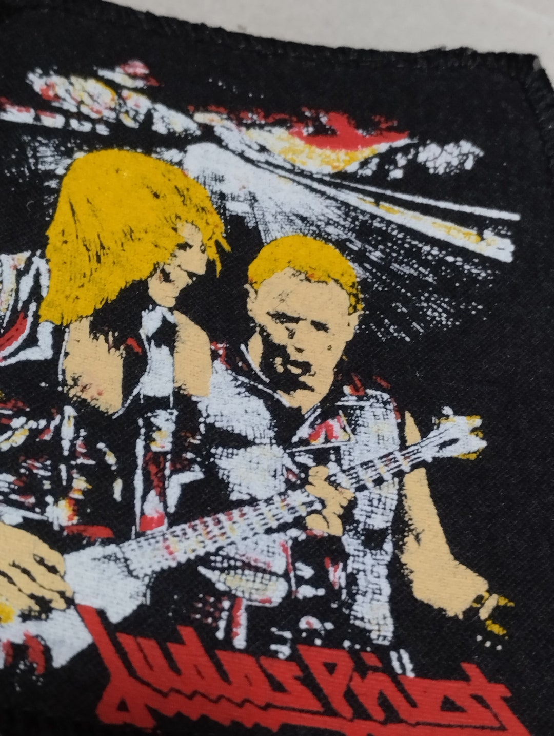 Judas Priest Vintage 80S Patch Screaming for Vengeance Era US Festival ...