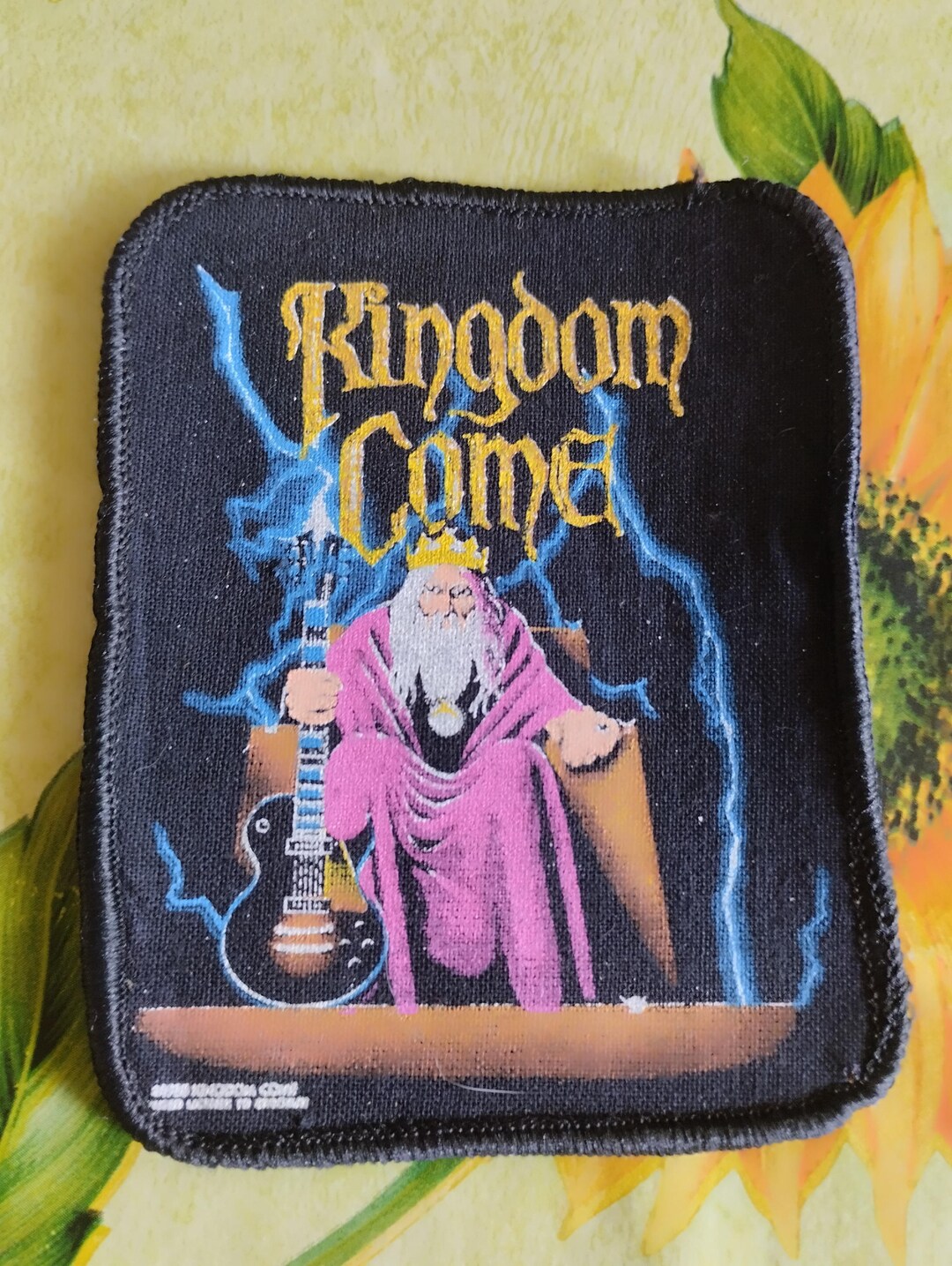 Kingdom Come, Vintage 1988 Official Patch, Hard & Heavy Band, Sew on ...