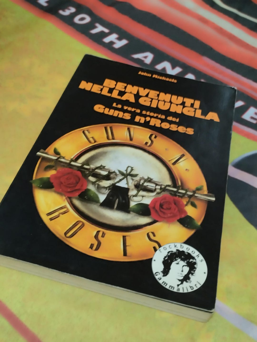 Guns N Roses, 1990 Book Vintage 90s, 125 Pages Written in Italian ...