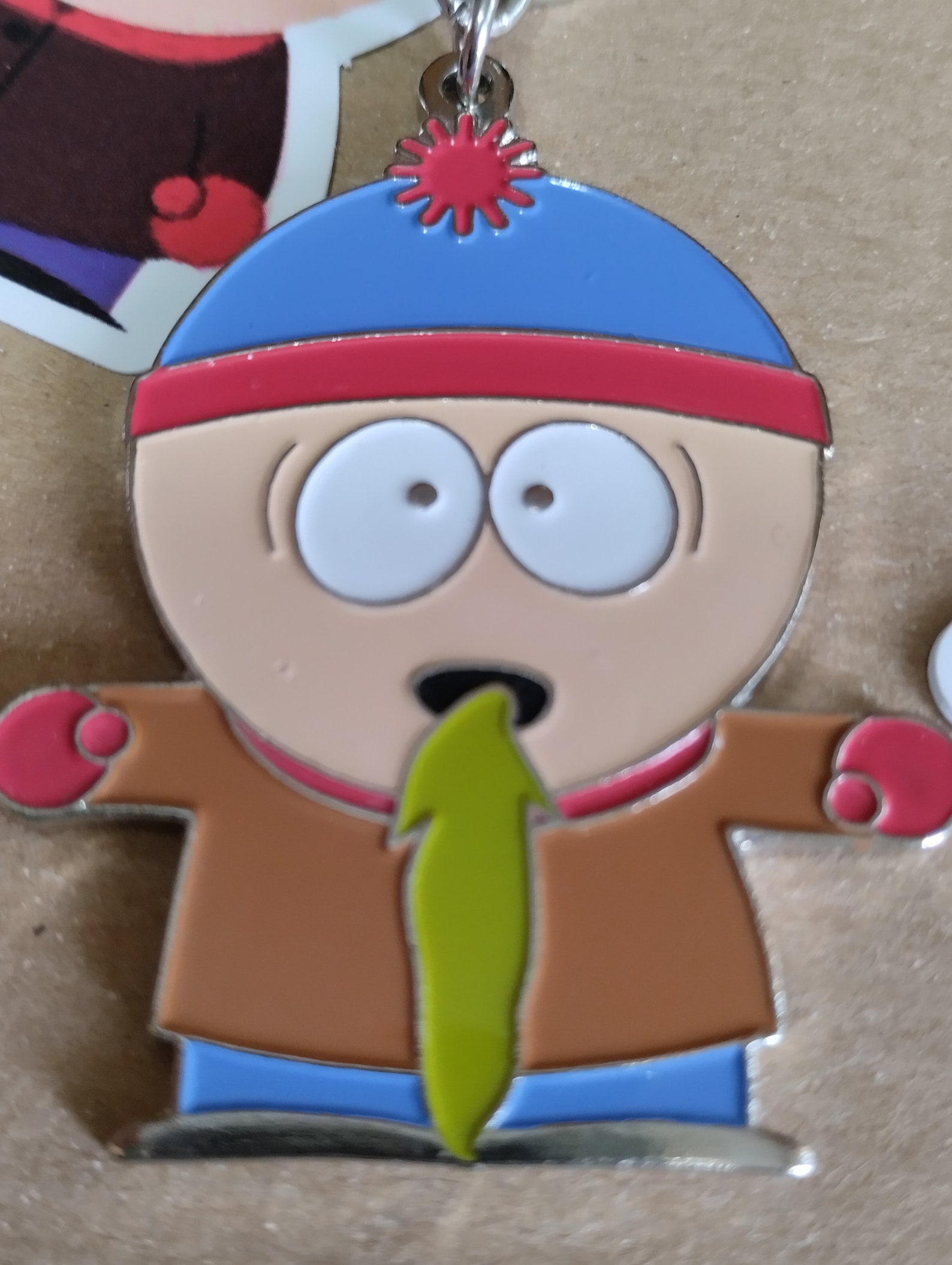 South Park 2000 Stanley Marsh Vintage 00s Keychain Metal Enamel ...