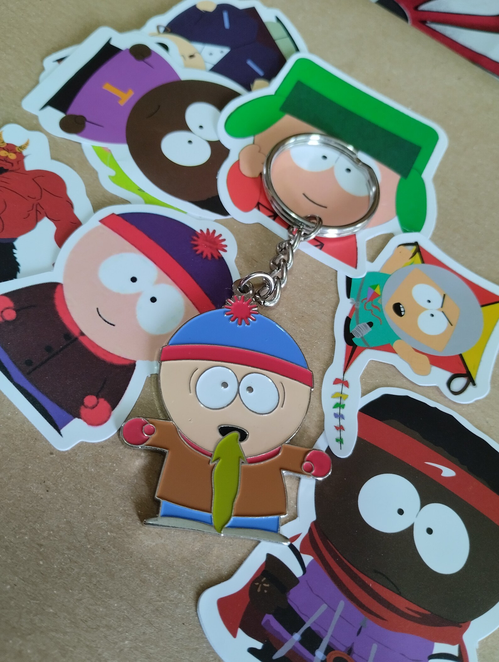 South Park 2000 Stanley Marsh Vintage 00s Keychain Metal Enamel ...