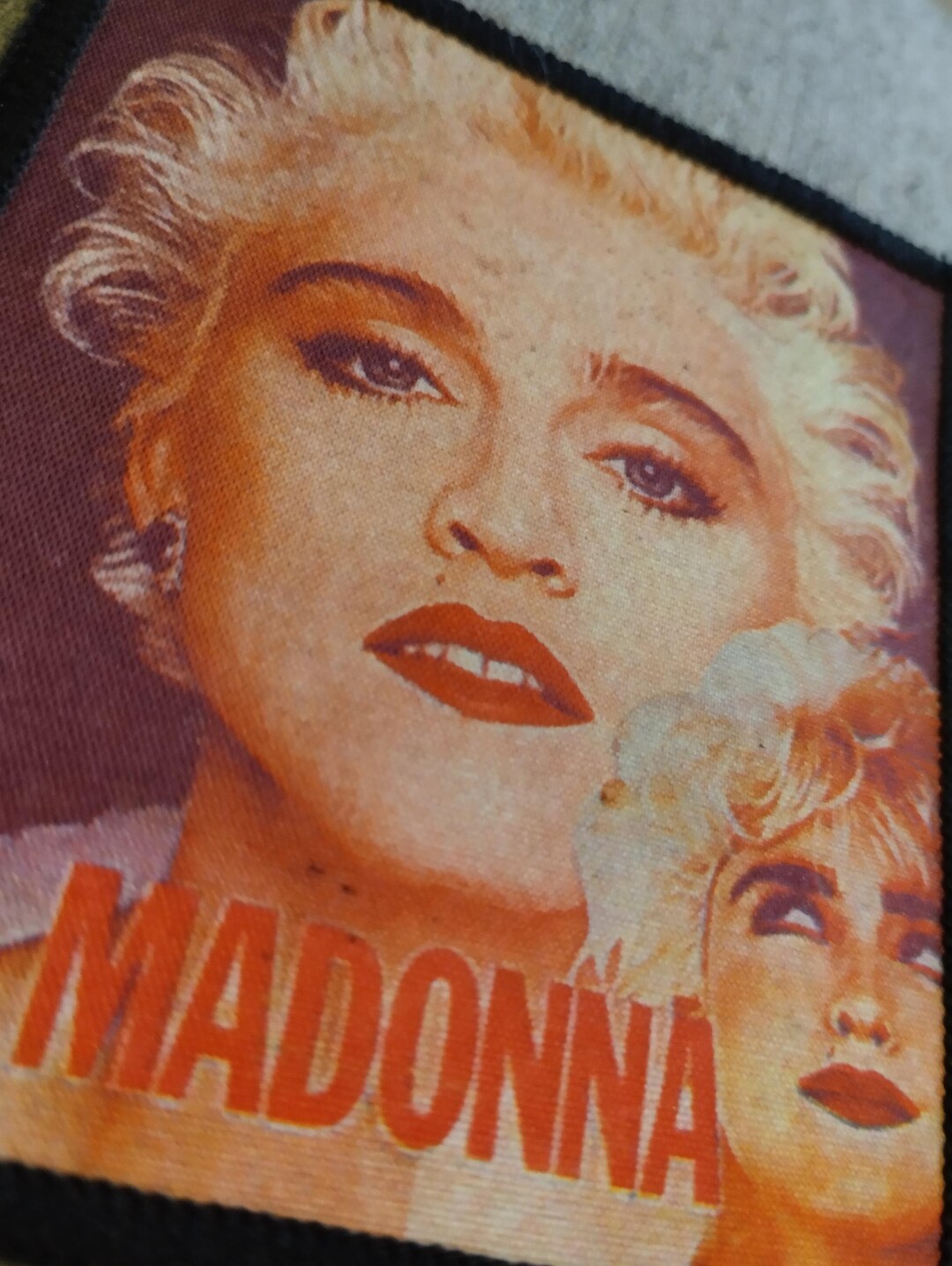 Madonna,who's That Girl Vintage 80S, Used Sew on Patch, Amazing Gift ...