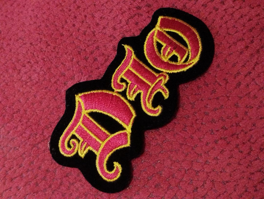 DIO, Ronnie James Dio Vintage End 80s Early 90s Embroidered on Velvet ...