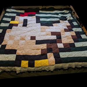 Stardew Valley 8 Bit Chicken Blanket **CROCHET PATTERN ONLY** - Etsy