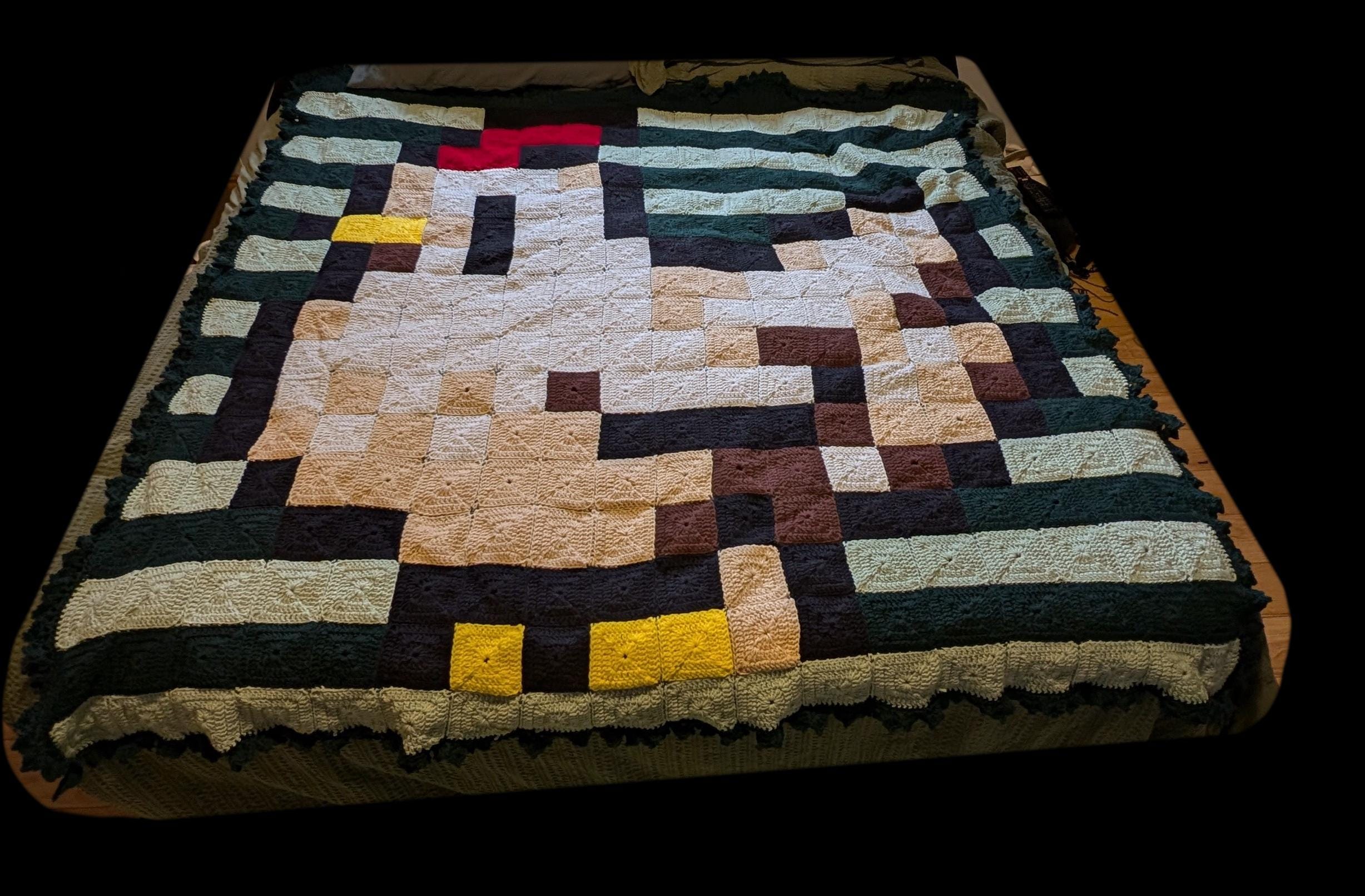 Stardew Valley 8 Bit Chicken Blanket **CROCHET PATTERN ONLY** - Etsy