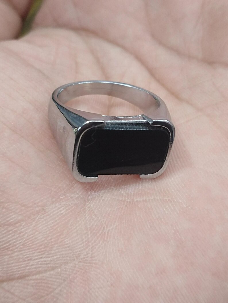 Most Powerful Wealth Richness Nagmani Cobra Black Snake Stone Ring - Etsy