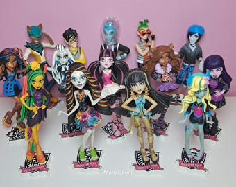 Monster High Collection Complete Set of 40 Figures RBA Figurine Mattel ...