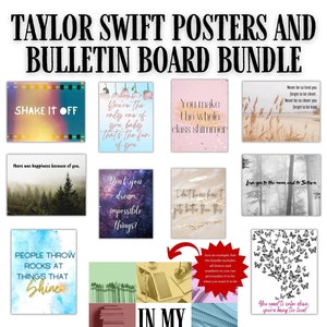 Taylor Swift Posters and Bulletin Board - Etsy