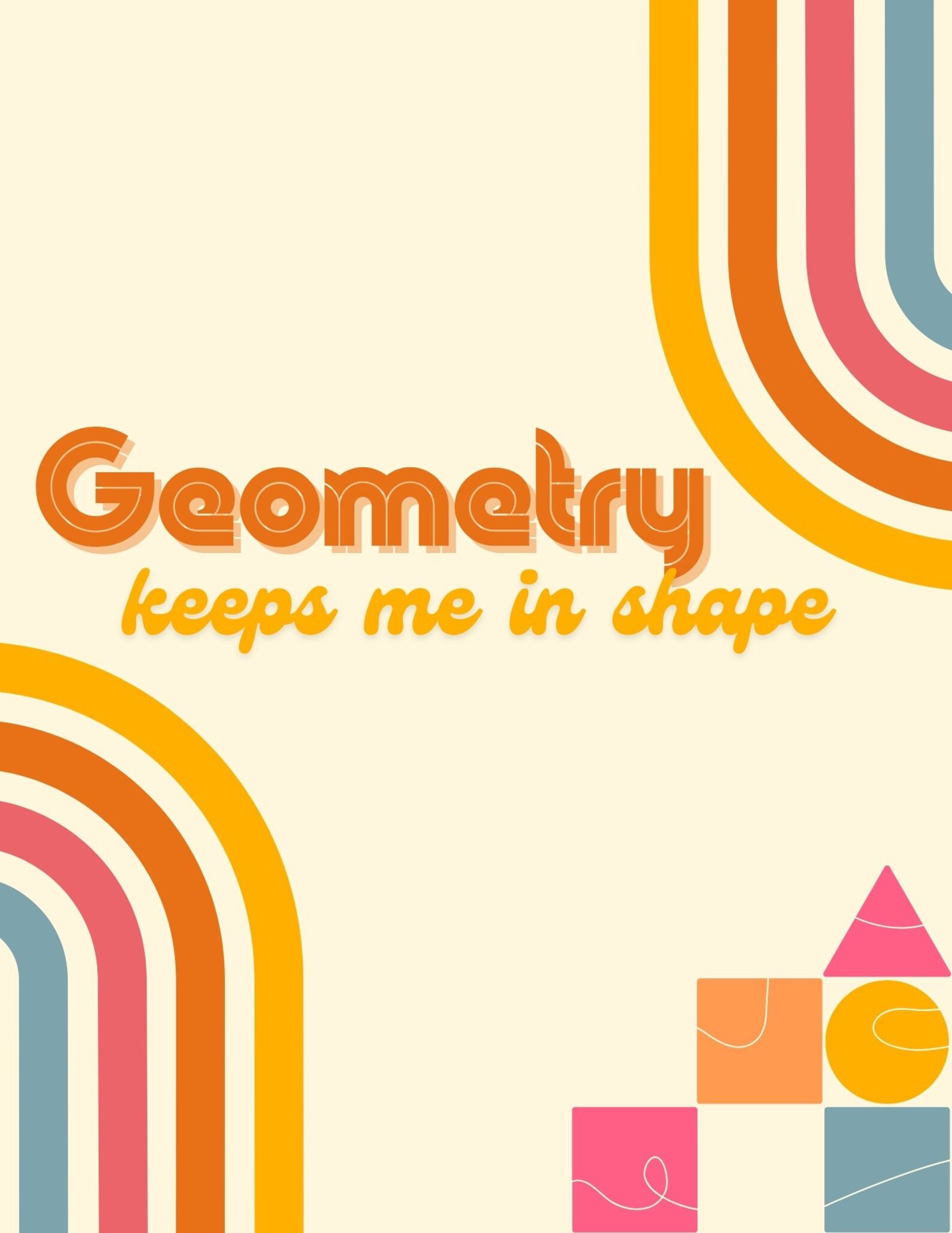 Retro Math Class Decor - Etsy