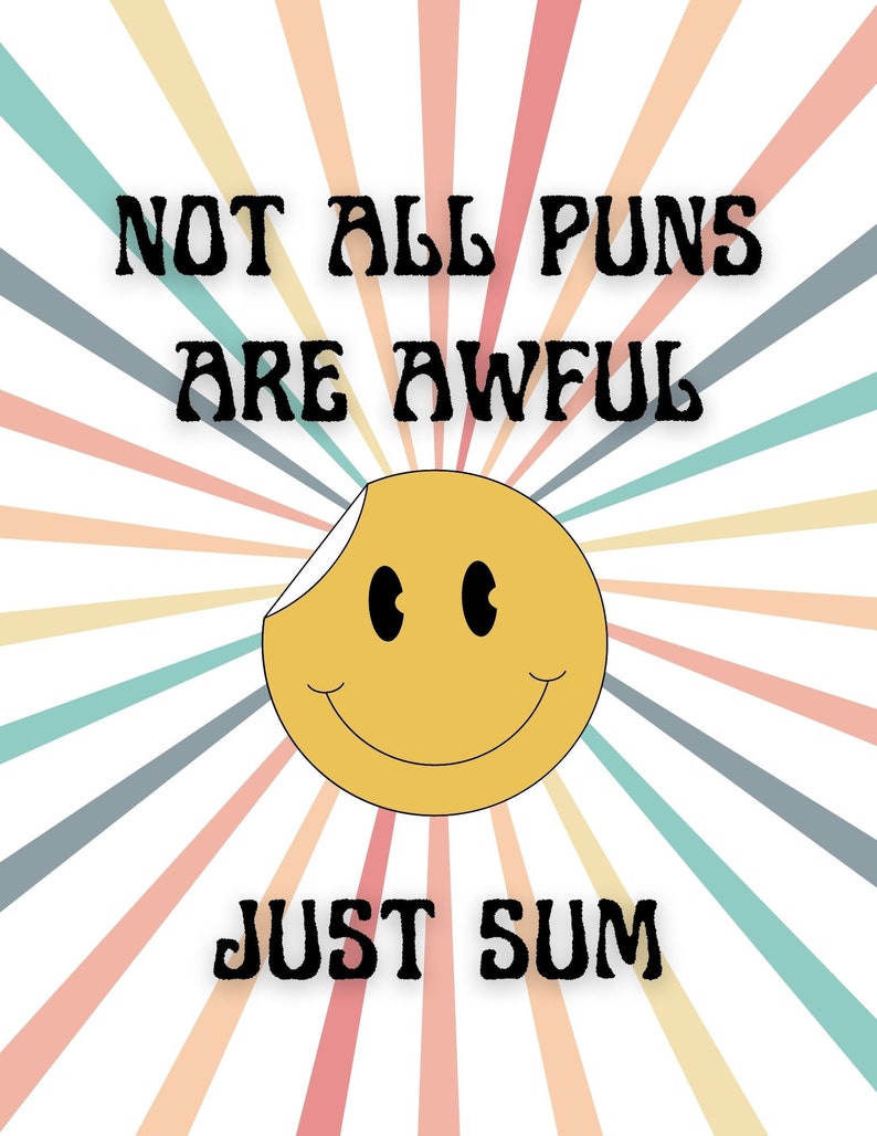 Retro Math Class Decor - Etsy