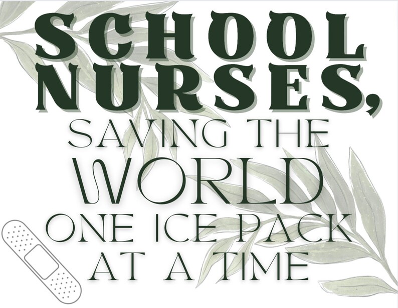 School Nurse Decor - Etsy