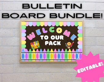 Back to School Bulletin Board Kit Classroom Decor Door Decor Bulletin ...
