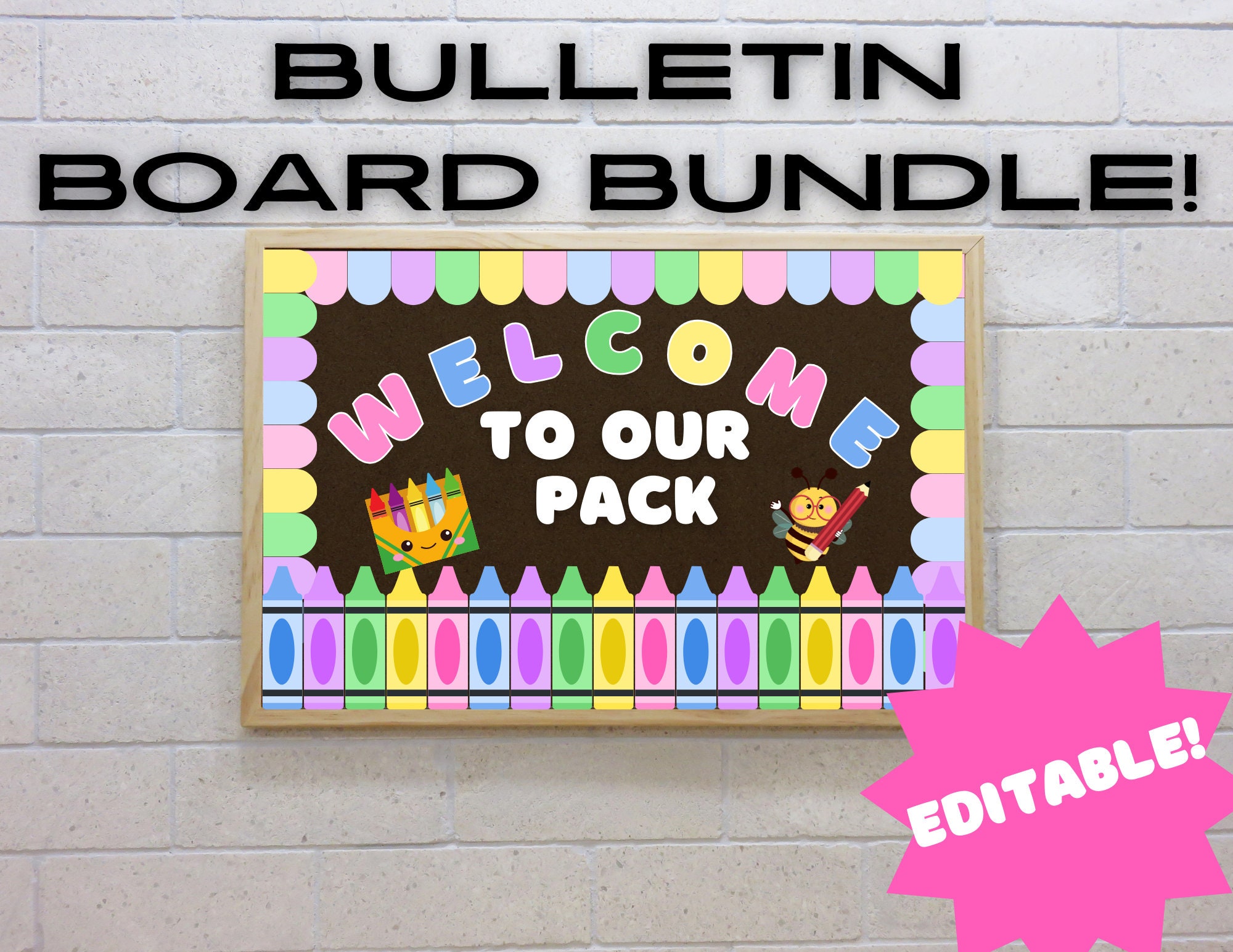 Back to School Bulletin Board - Etsy