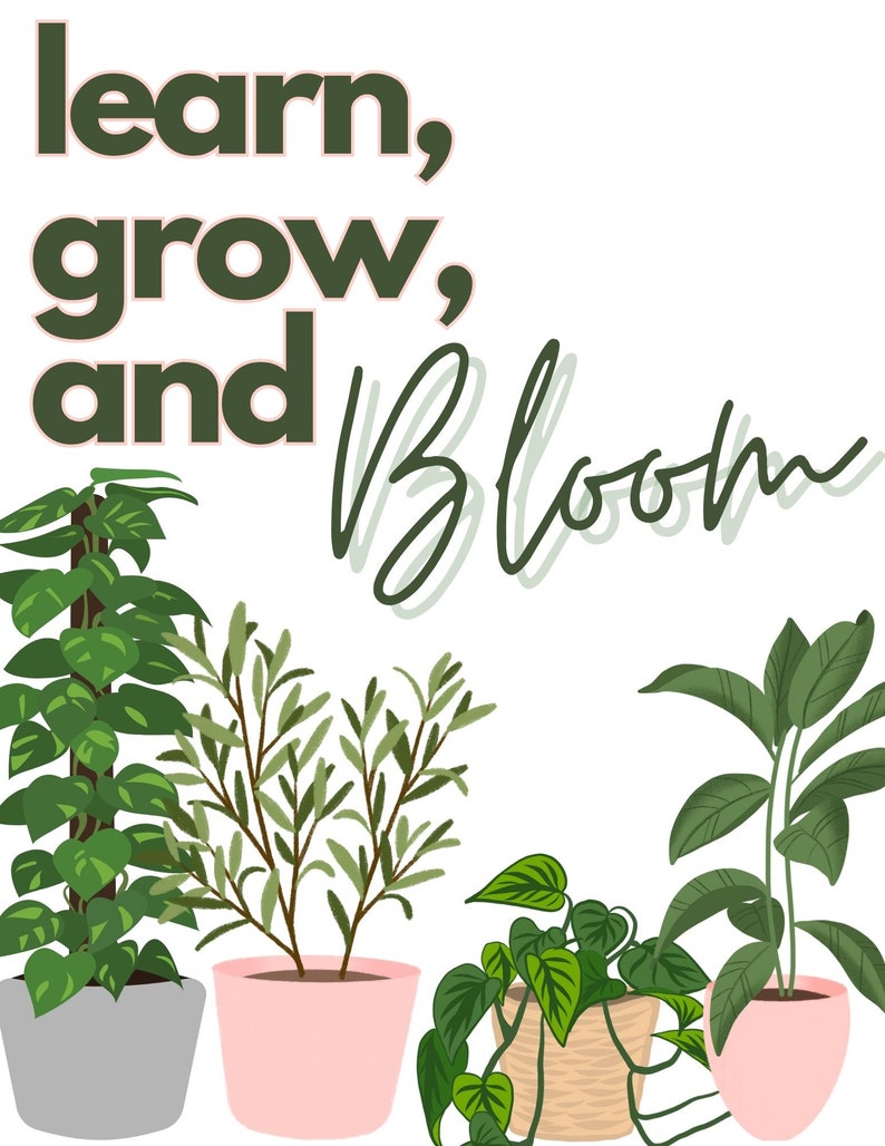 Plant Themed Classroom Decor - Etsy